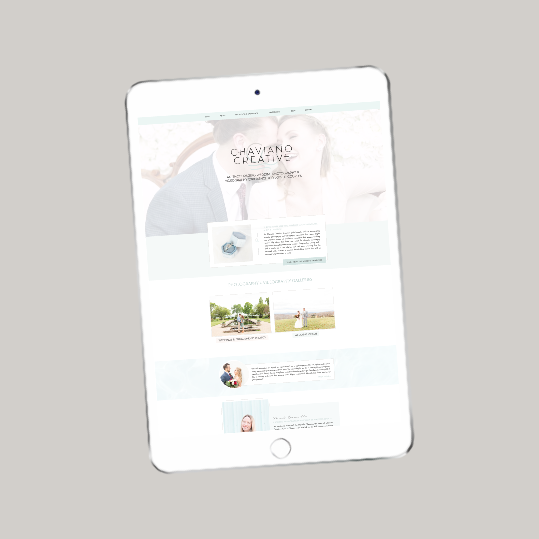 Chaviano Creative Rebrand! Logo + Website Journey - chavianocreative.com